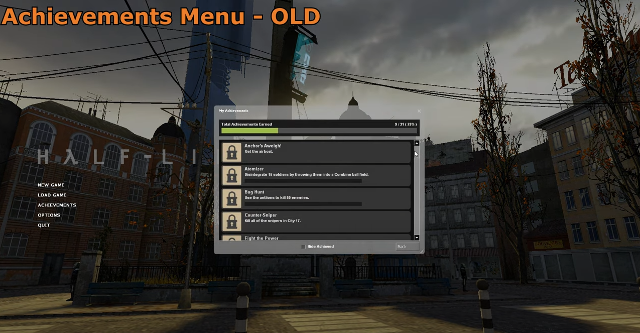 New Half-Life 2 UI Update - Game Knightly